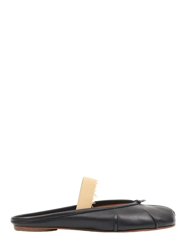 MAISON MARGIELA Tabi Split Toe Leather Pumps - Black