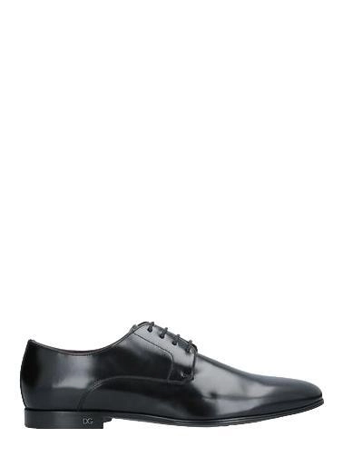 Dolce & Gabbana Calfskin Lace-up Oxford Shoes - Black