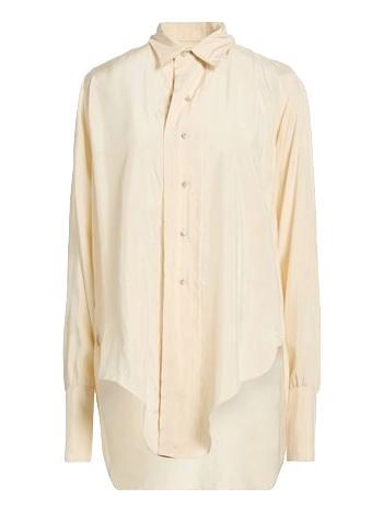 MAISON MARGIELA Shirt Size Viscose - Beige