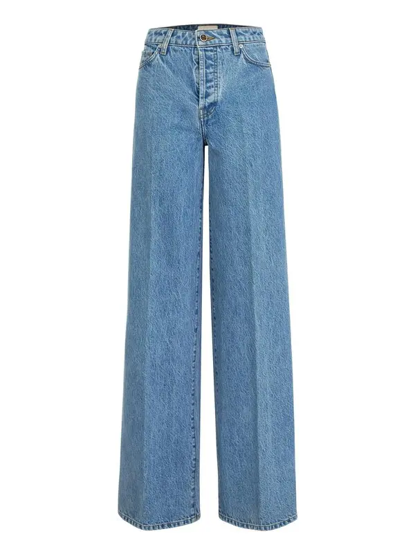 SAME The Wide Leg Jean - Classic Blue