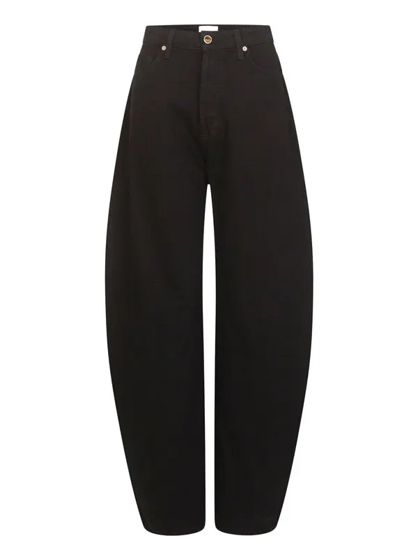 SAME DENIM The Barrel Jean - Black