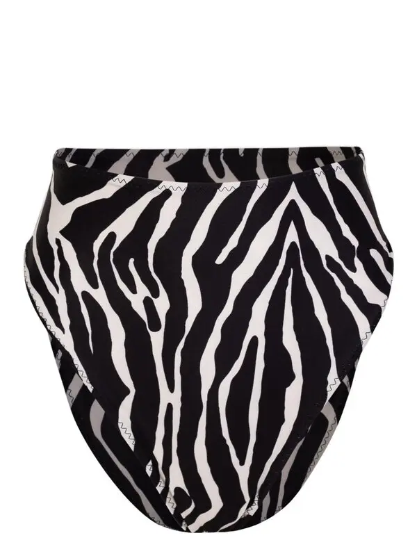 SAME LOS ANGELES High Rise Full Coverage Bottom - Zebra