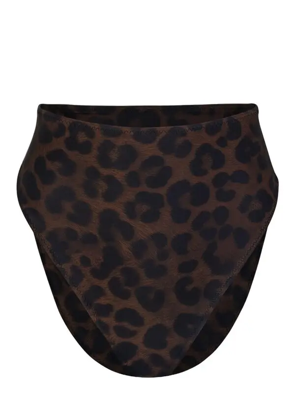 SAME LOS ANGELES High Rise Full Coverage Bottom - Cheetah