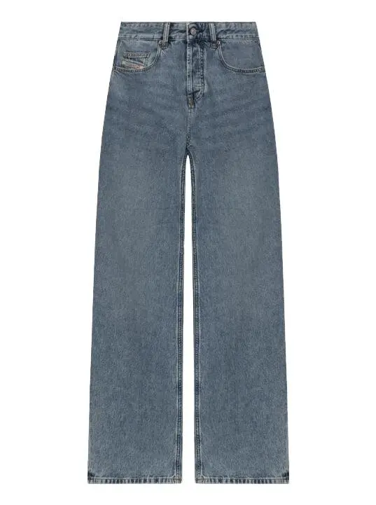 DIESEL® 2001 D-macro Wide Leg Jeans - Blue