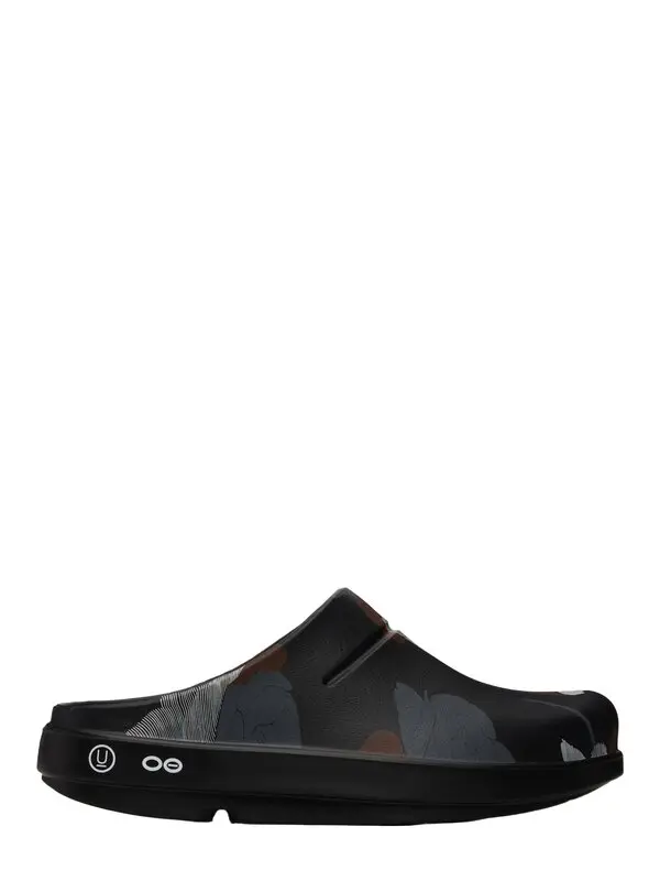 Undercover Floral-print Sandals - Black Base