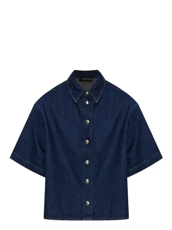ANINE BING Lincoln Shirt - Black