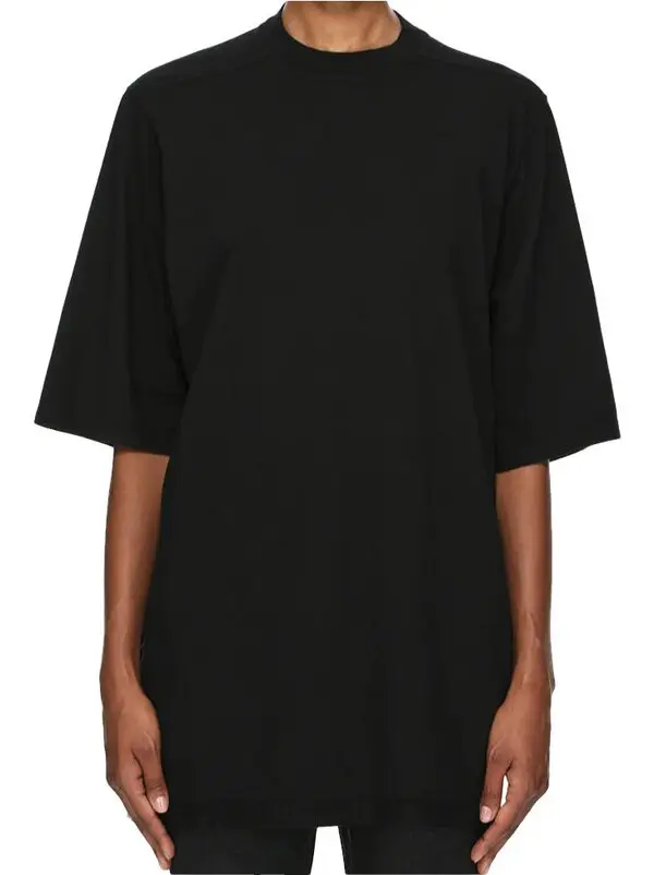 Rick Owens Crew Neck Short-sleeved T-shirt - Black