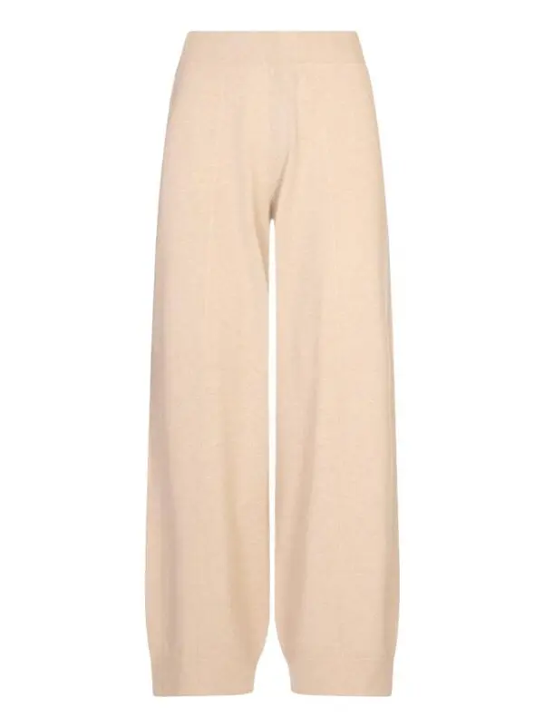 Fabiana Filippi Monili Embellished Wide-leg Trousers - Nude