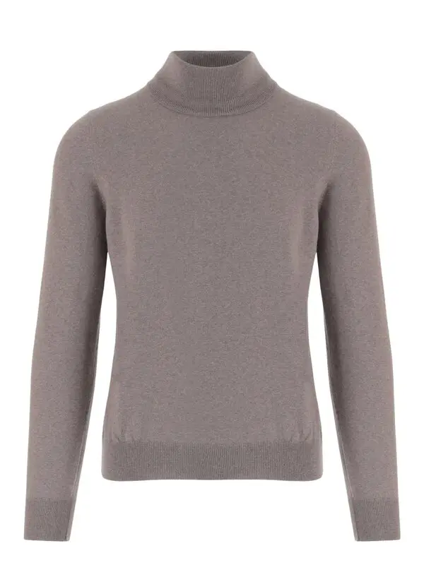 Tagliatore Long-sleeved Sweater - Gray