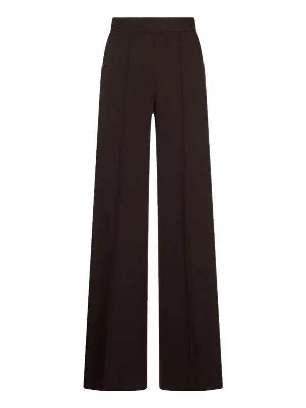 Agnona Pressed-crease Wide-leg Trousers - No