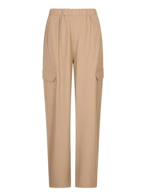 Fabiana Filippi Monili-trimmed Cargo Pants - Nude