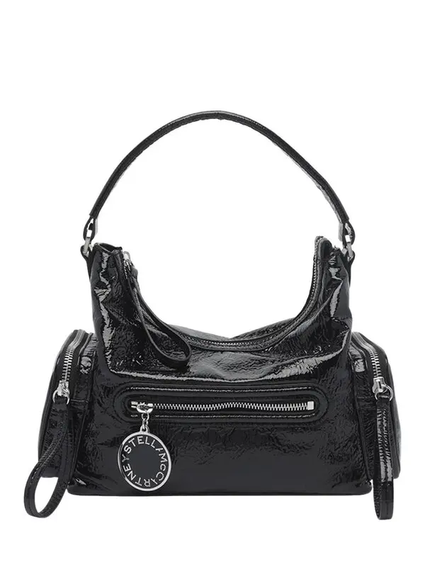 Stella McCartney Dartmoor Top Handle Shoulder Bag - Black