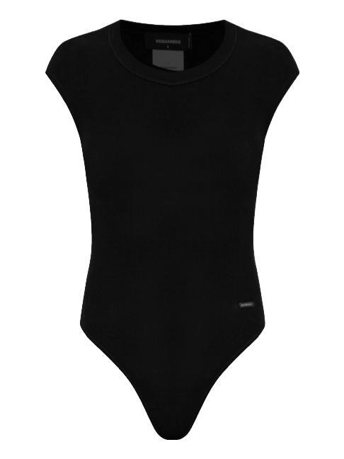 Dsquared2 Short-sleeved Bodysuit - Black