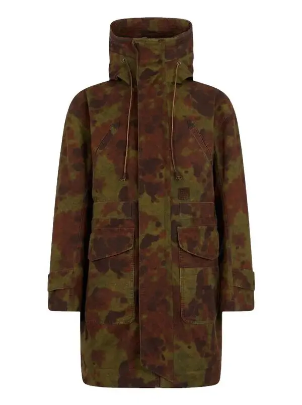 Dsquared2 Cowflage Parka - Green