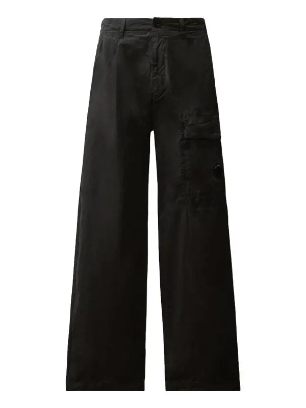 C.P. COMPANY Lens-detail Cargo Trousers - Grey