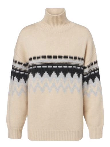 Jardin Des Orangers Fair Isle Cashmere Sweater - Beige