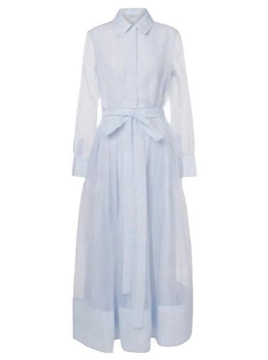 Simkhai Montgomery Shirt Dress - Blue