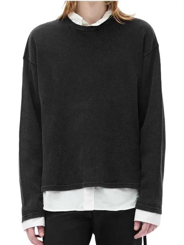 ANN DEMEULEMEESTER Emil Long-sleeve T-shirt - Black
