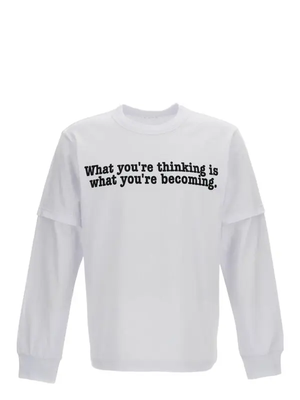 Sacai Long-sleeve T-shirt - White