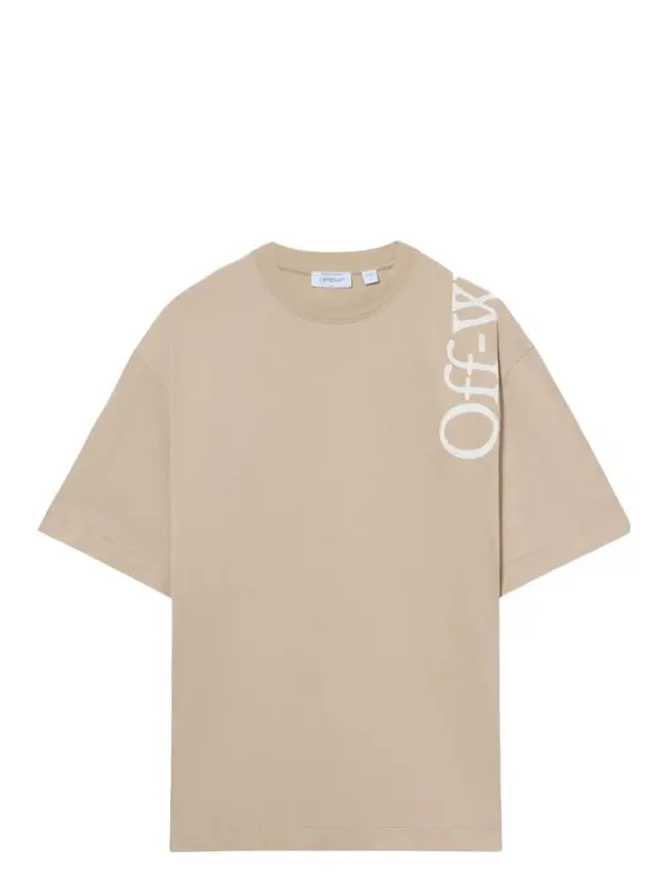 Off-White Bookish Logo-print T-shirt - String