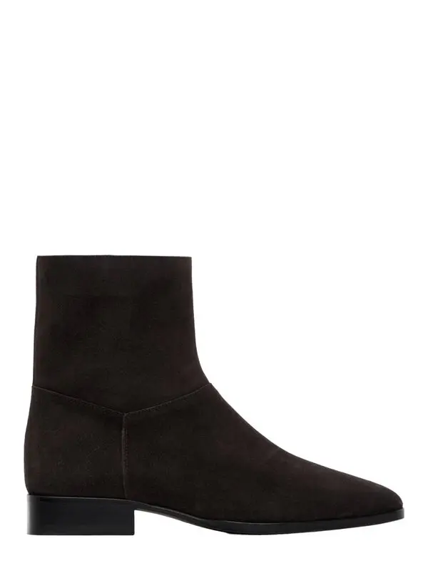 Fear Of God Zippered Ankle Boots - Dark Brown