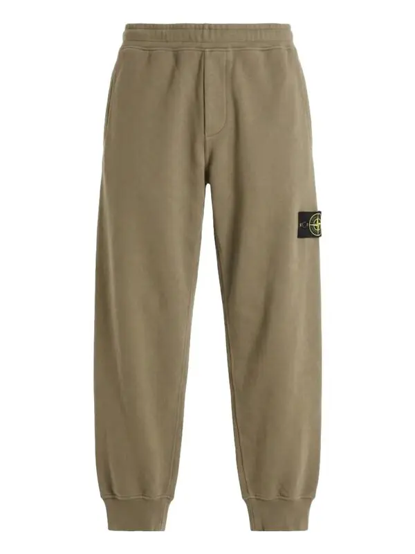 Stone Island Elastic-waist Athletic Pants - Brown