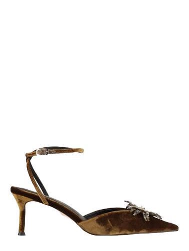 Lola Cruz Textile Fibers Pumps - Beige
