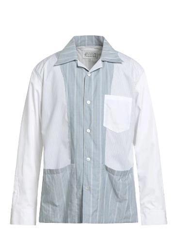 MAISON MARGIELA Shirt Light Size Cotton - Blue