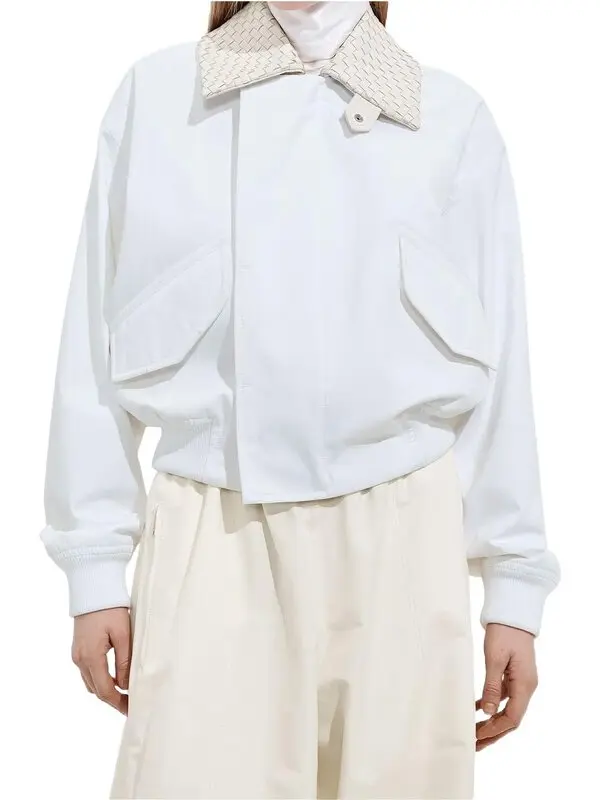 Bottega Veneta Cotton Blouson - White