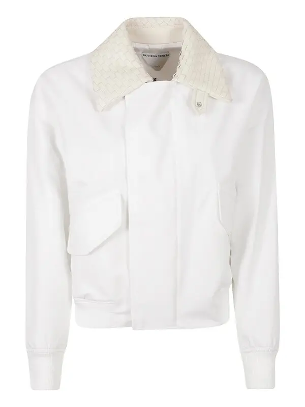 Bottega Veneta Cotton Blouson - White