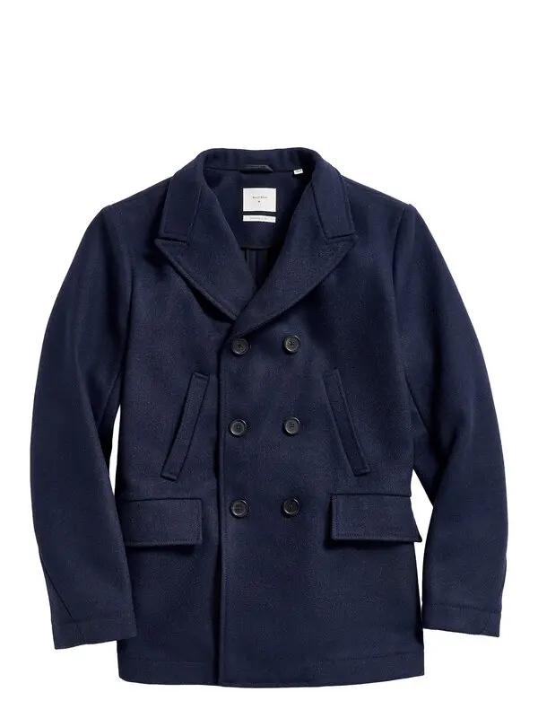 Billy Reid Bond Peacoat - Navy