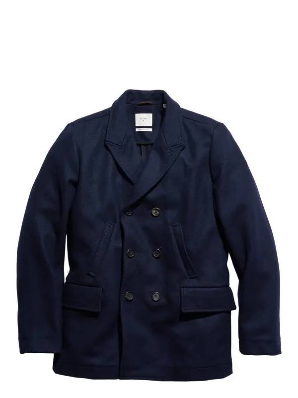 Billy Reid Bond Peacoat - Navy