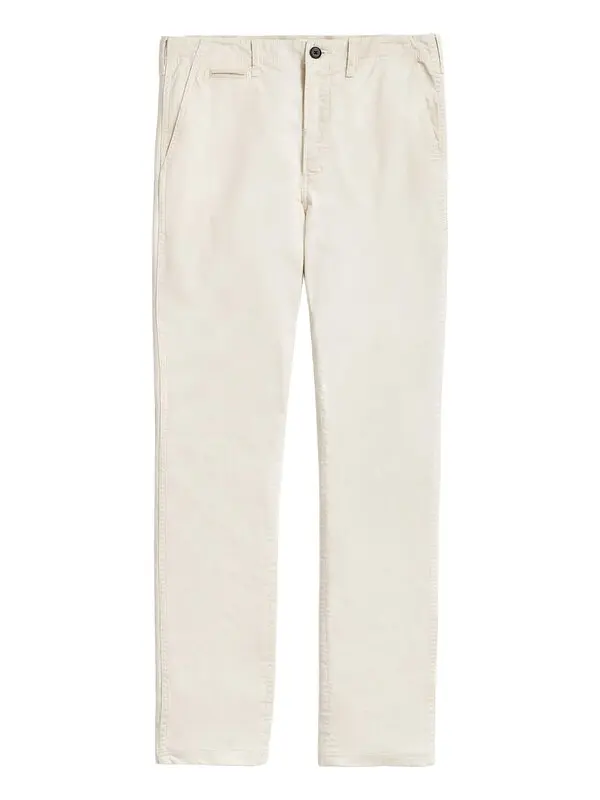 Billy Reid Slim Chino Pant - Cream