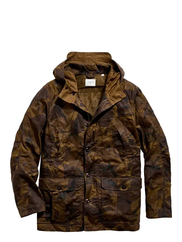 Billy Reid Waxed Lodge Jacket - Multi Colored