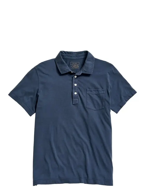 Billy Reid Pensacola Polo - Navy