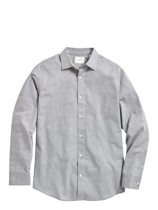 Billy Reid Oxford Hutcheson Dress Shirt - Grey