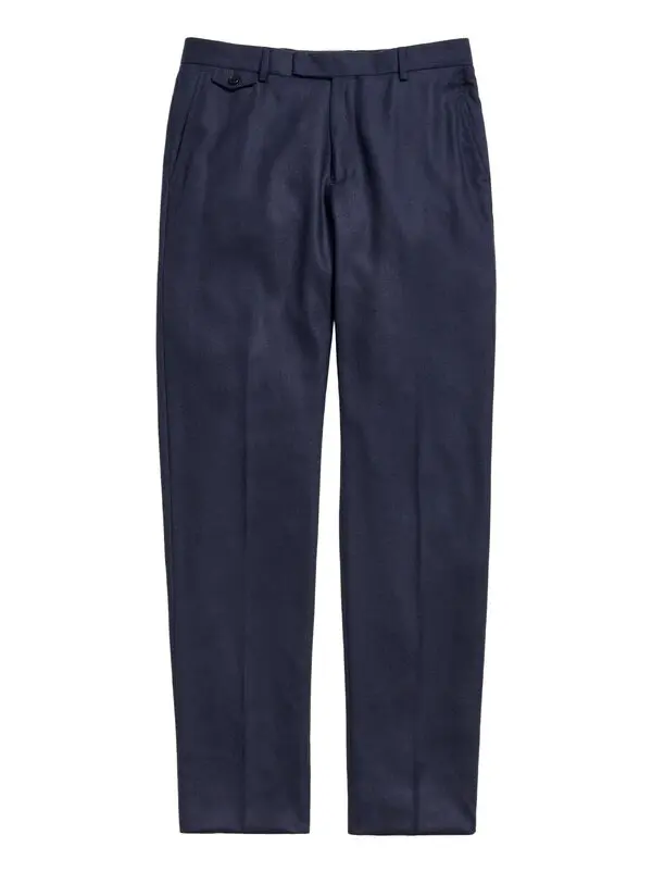 Billy Reid Flat Front Trouser - Navy