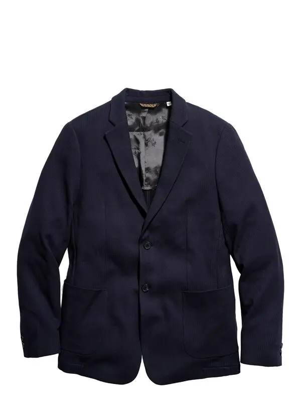 Billy Reid Giles Knit Sport Coat - Navy