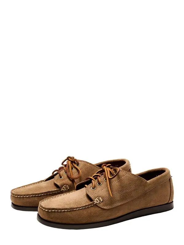 Billy Reid X Oak Street Bootmakers Deck Shoe - Tan