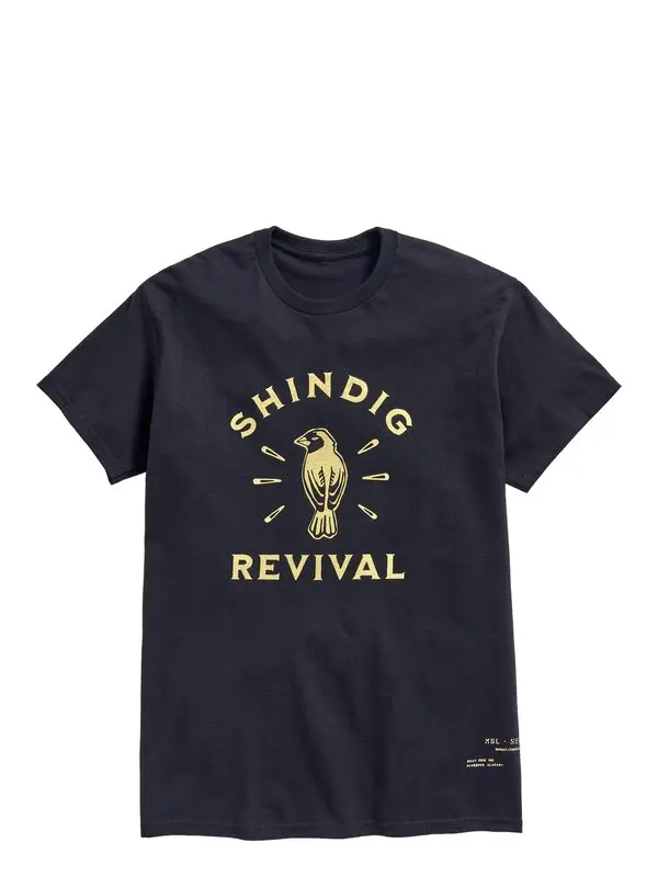 Billy Reid Shindig Tee - Black