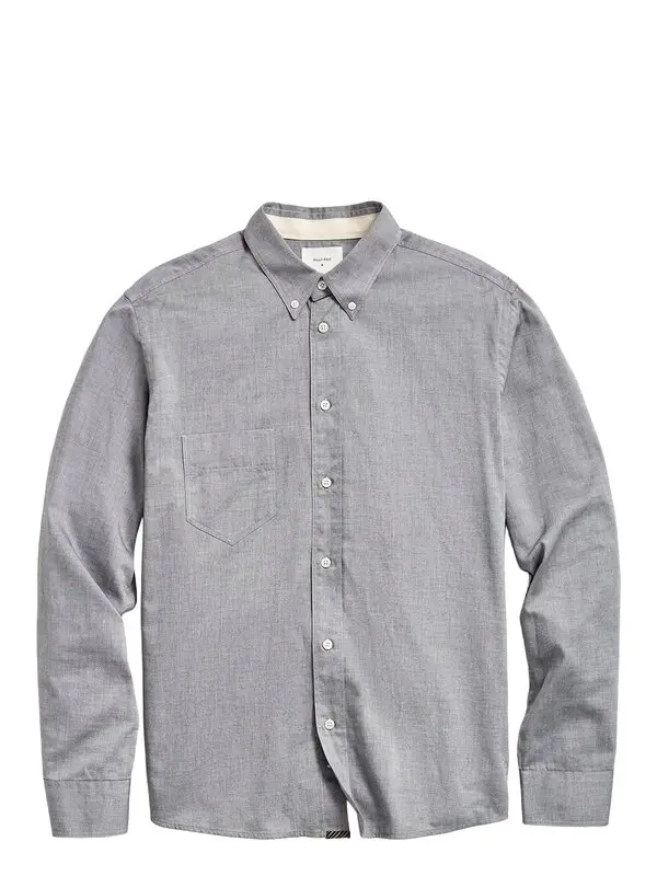 Billy Reid Arnie Oxford Shirt - Grey