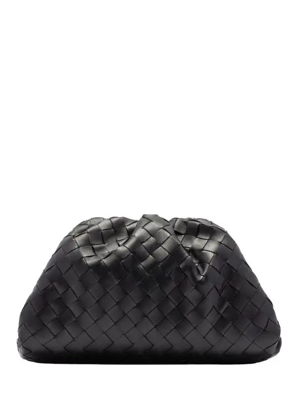 Bottega Veneta Woven Clutch Bag - Black