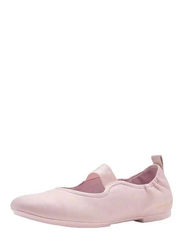 Fitflop X Pantone Delicato Poise Leather Mary Jane Flat Shoes - White