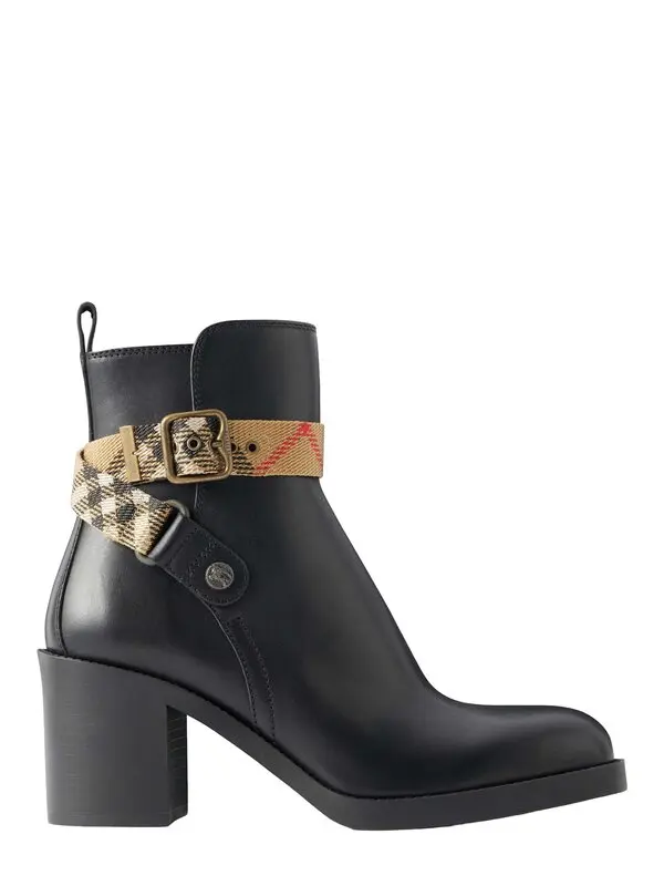 Burberry Huntley Ankle Boots - Black