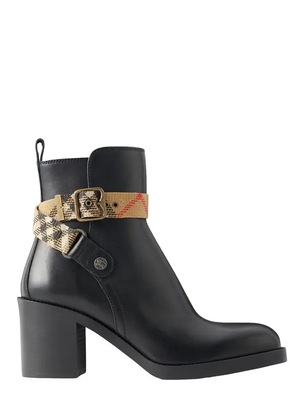 Burberry Huntley Ankle Boots - Black