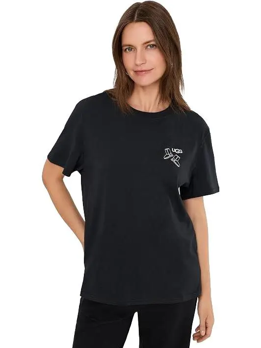 UGG Graphic Boot Tee - Black