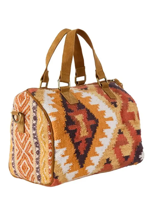 BEDROOM ATHLETICS Glastonbury Boho Weekender Bag - Orange