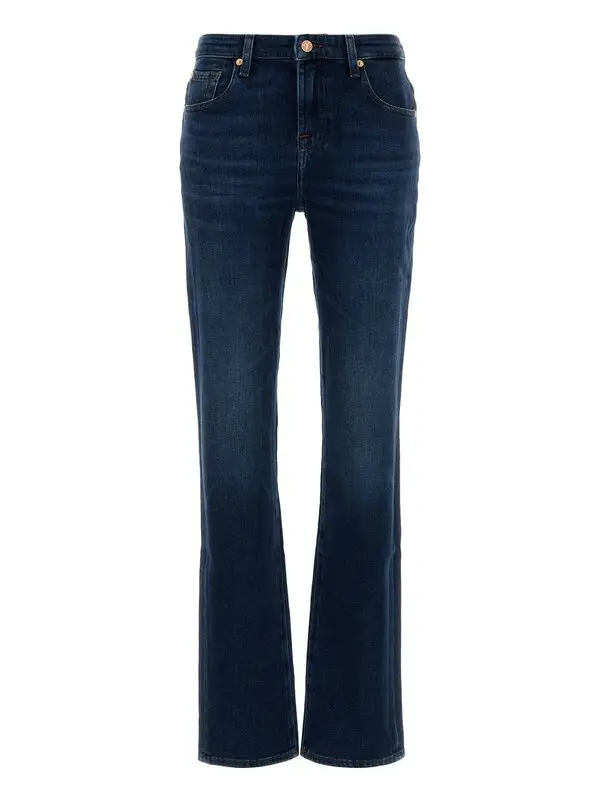 Seven For All Mankind Slim Stretch Jeans - Blue