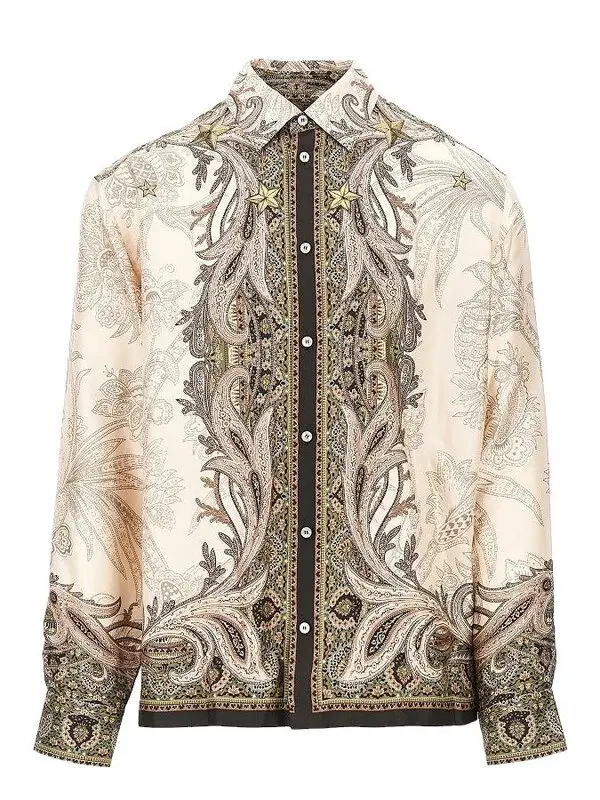 Etro Printed Silk Shirt - Multicolor