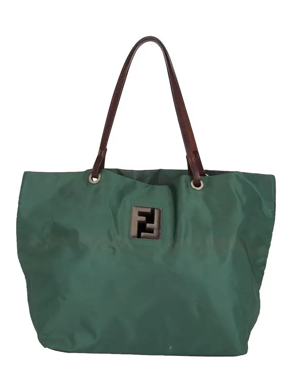 Fendi Tessuto Tote Bag - Green